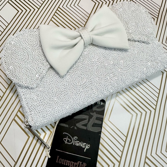 Loungefly | Accessories | Disney Loungefly Sequin Clutch | Poshmark